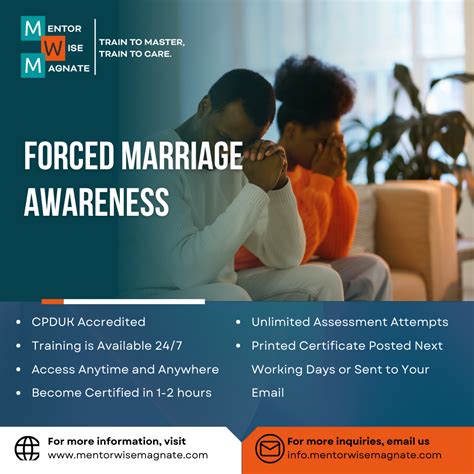 Forced Marriage Awareness Mentor Wise Magnate