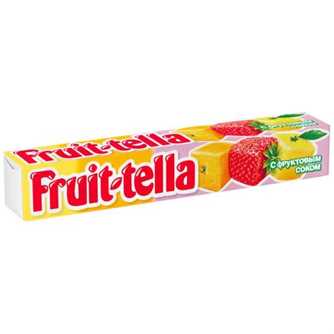 Fruittella Конфеты Радуга, конфета жевательная, 41 г, 1 шт. купить по ...