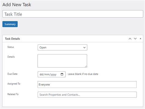 adding tasks property hive documentation