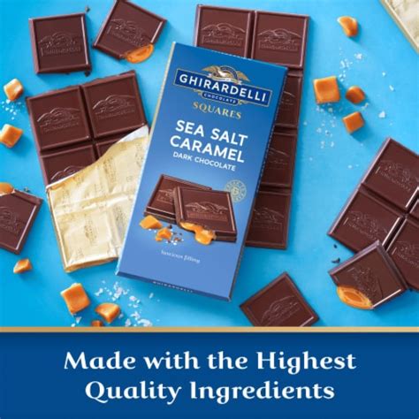 Ghirardelli Sea Salt Caramel Dark Chocolate Squares Oz Frys Food Stores