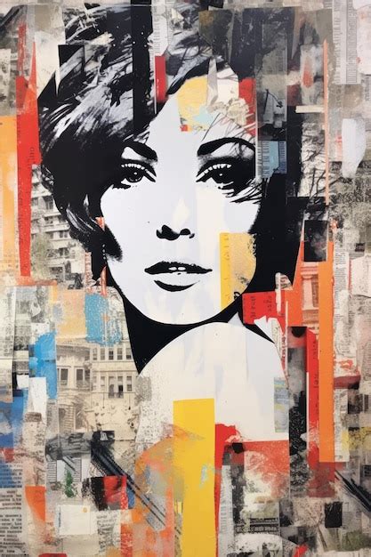 Premium Ai Image Pop Art Style Woman Cover Of A Fashion Magazine