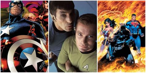 10 Star Trek Crossovers With Marvel And Dc That Want To Occur R