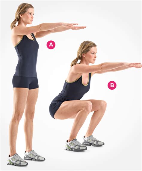 Get Low The King Of Exercises The Squat Candies And Crunches