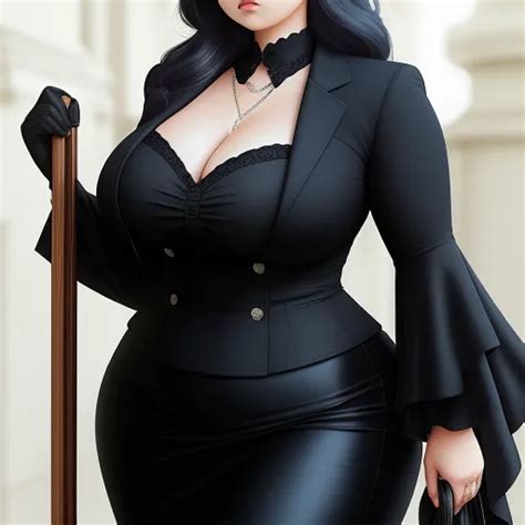Text To Image Ai Curvy Woman Big Boobs Funeral