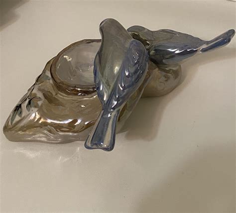 Фарфорова статуетка ваза солонка попільничка «Птички у гнезда 350 грн Предмети мистецтва