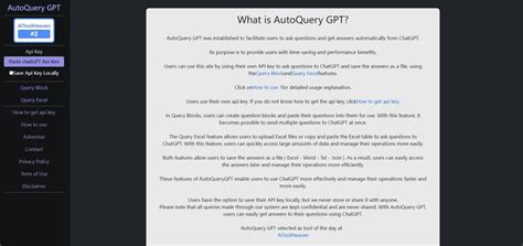 Autoquery Gpt Détails Prix And Alternatives Futur Ia