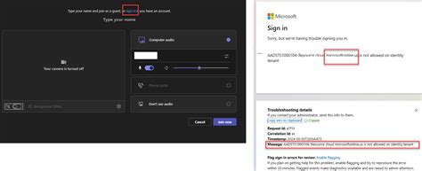 teams meeting joining gcc meeting error microsoft qanda
