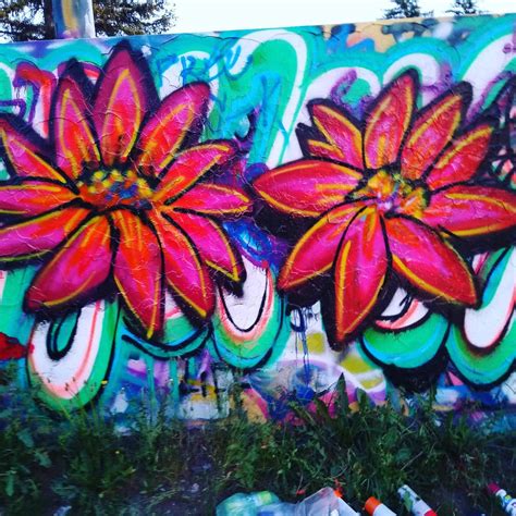 Street Art Flowers By Kooshtika On Deviantart