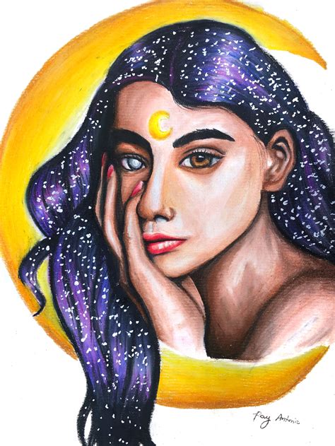 Mayari Goddess Of The Moon Philippine Mythology Philippine
