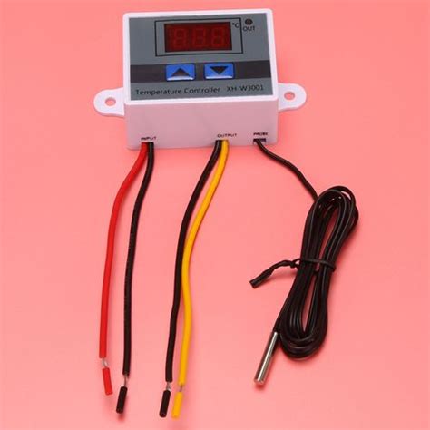 Generic 220v Digital Led Temperature Controller 10a Thermostat Control With Switch Digital
