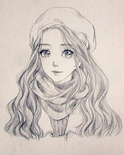 手绘线稿 高清图片，堆糖，美图壁纸兴趣社区