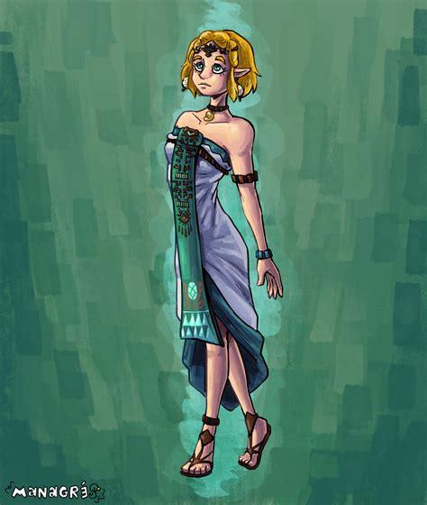 Princess Zelda Totk By Managres On Deviantart