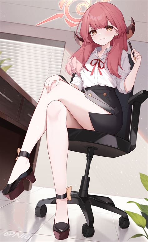 Origami Poinia Aru Blue Archive Blue Archive Absurdres Highres