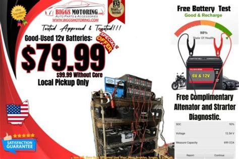 Car Suvs Truck 12v Batteries BATTERY 12 VOLTS AGM FLOODED STANDARD R15 ...
