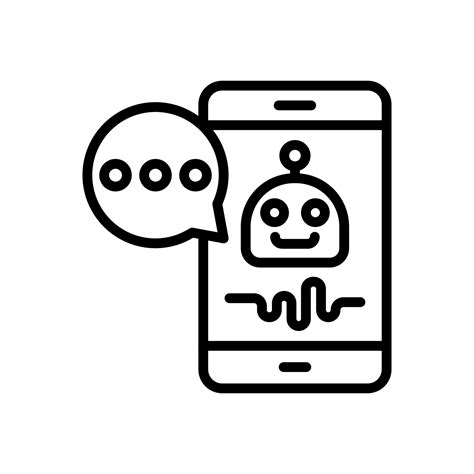 Voice Assistant Icon In Vector Illustration 23752858 Vector Art At