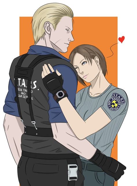 Wesker And Jill By Practicalal Rweskertine