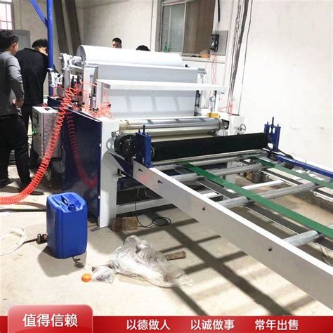 石膏板PVC覆膜机亚克力密度板平贴机耐火风管彩钢板贴面机 虎窝淘