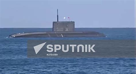 Rostov On Don Submarine Launches 3m 54 Kalibr Klub Anti Ship Missiles