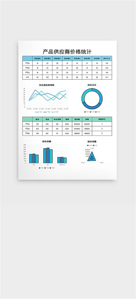 团购价格表excel模板 Wuli路过 站酷zcool