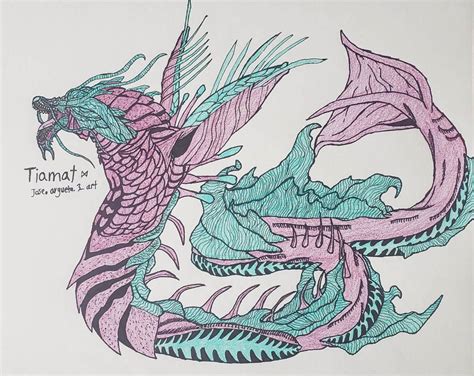 Titanus Tiamat By Joseartss On Deviantart