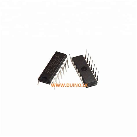 Cd4011be Cd4011 Dip16 Military 4 Ch Nand Gates Ic Duinolk The