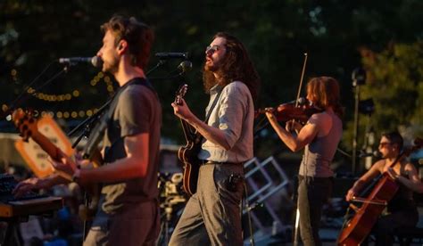 Hozier And His Band On Stage Austin City Limits Music Festival Tx