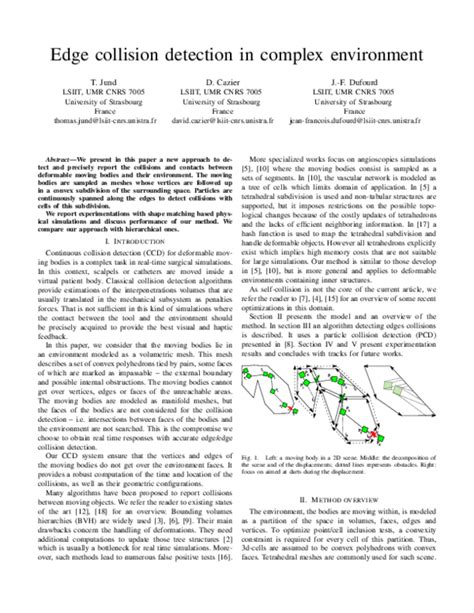 pdf edge collision detection in complex environment