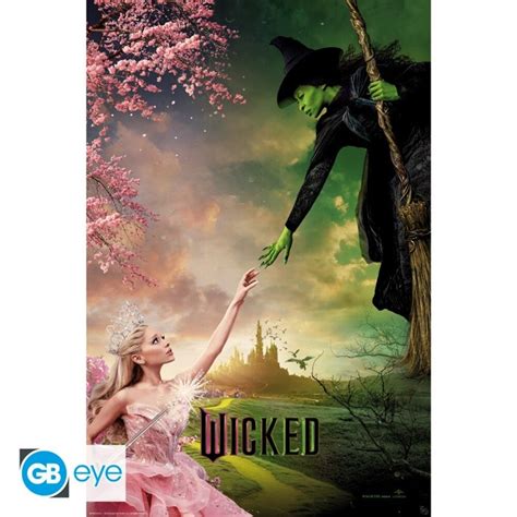Wicked Elphaba And Glinda Poster 915 X 61cm Planet Fantasy