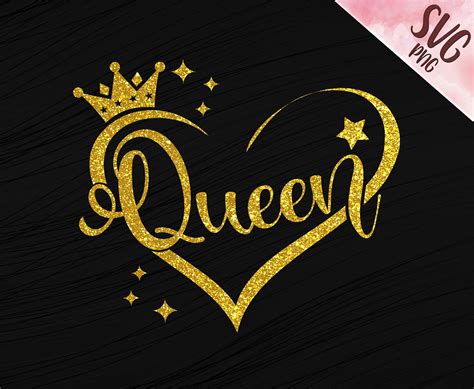Queen Svg Vector Queen Design For Shirt Cricut Cut File Etsy
