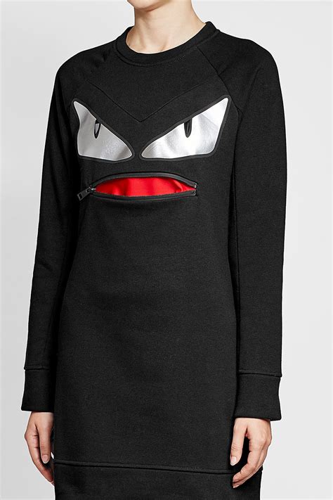 Sweatshirt with Eyes - Fendi | WOMEN | DE STYLEBOP.COM | Long sleeve ...