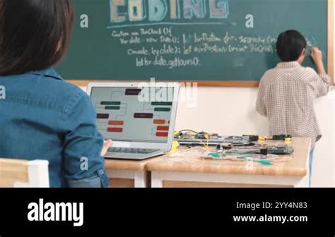 Girl Writing Engineering Prompt By Using Ai Software Or Programing