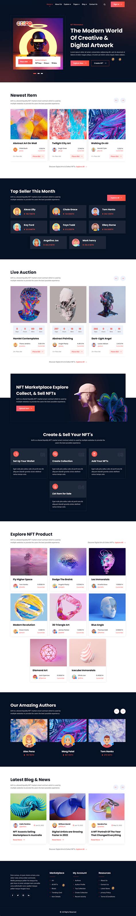 React Website Development React Frontend Development On Behance