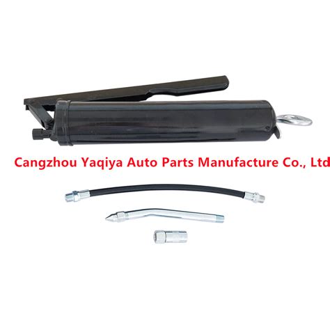 Heavy Duty 400cc High Pressure Grease Gun Coupler Handle Foot Air