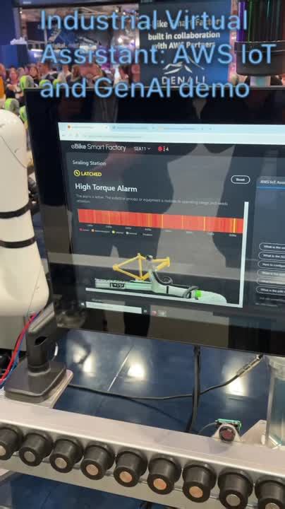 Video Dimitrios Spiliopoulos Iot On Linkedin Genai Iiot Aws Bedrock Sitewise Twinmaker