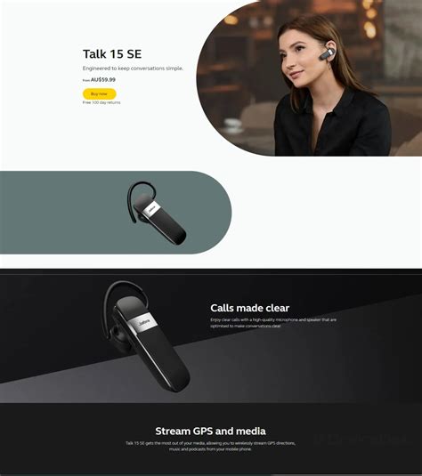 Jabra Talk SE Wireless On Ear Mono Earset Black DeviceDeal