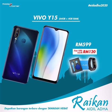 VIVO Y15 2020 64GB 4GB RAM ORIGINAL MALAYSIAMobile Corner Wholesales Sdn BhdMobile Corner