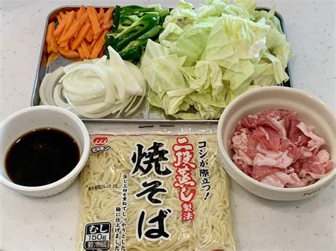 【レシピ】基本のソース焼きそば｜具だくさんで栄養たっぷり りゅうじblog