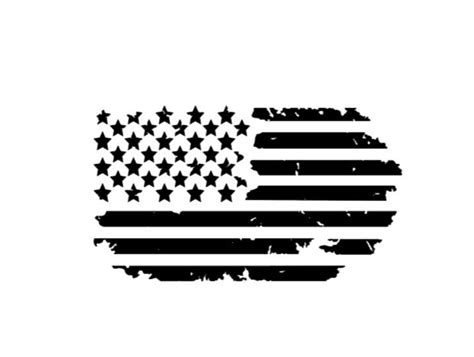 Distressed American Flag Vinyl Decal Trucksuv Back Window Etsy