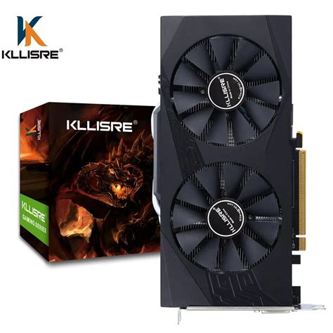 Kllisre Graphics Cards AMD RX 580 8GB GDDR5 GPU Video Card 256Bit