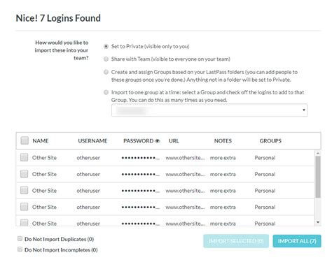 Lastpass Importer Cyberfortress Support