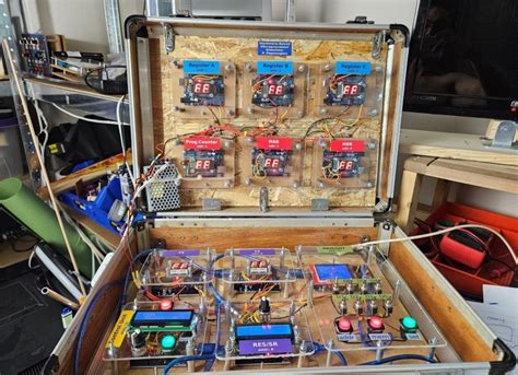 The Hardware Oriented Microprocessor Simulator Illustrates The Inner