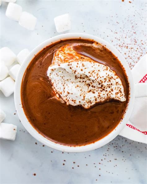 Homemade Hot Chocolate A Couple Cooks