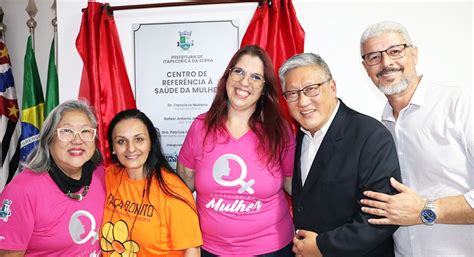 Itapecerica da Serra Prefeito Nakano inaugura Centro de Referência à Saúde da Mulher