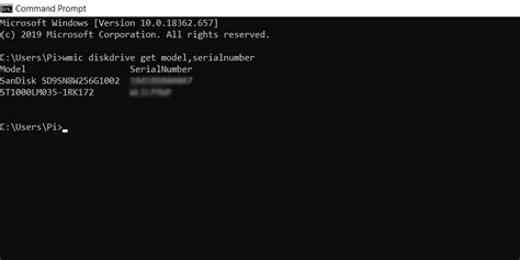 how to find your hard disk s model and serial number in windows 10