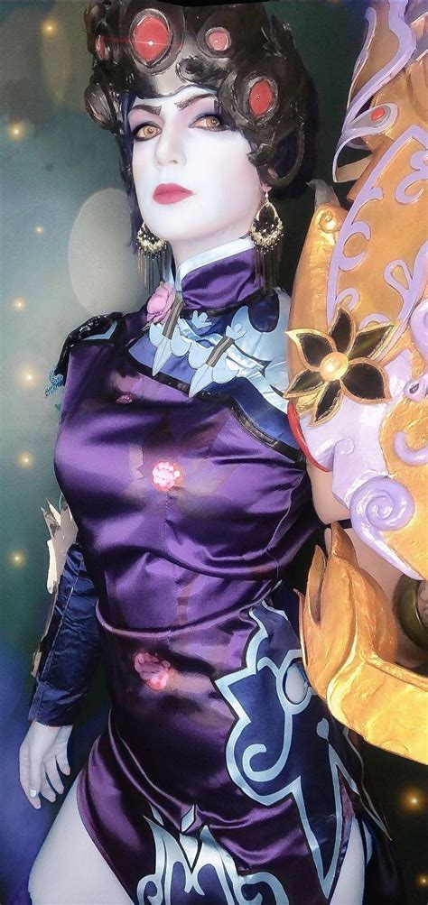 Self Heres My Black Lily Widowmaker Cosplay