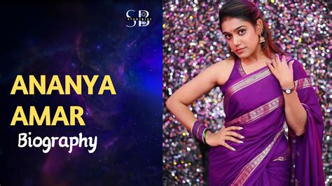 Ananya Amar Biography Bigg Boss Kannada Age Education Career Movies