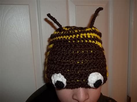 Bumble Bee Hat Test Pattern Fro Heathergs Bee Hat Crochet Pattern