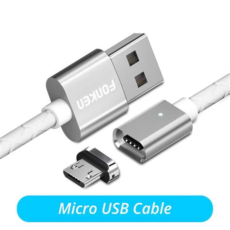 FONKEN M Cavo Magnetico Micro USB Tipo C Magnetico Quick Charge A Cavi USB Per IPhone Huawei