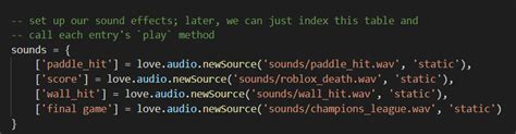 How To Stop Sound When The Game Restarts In Lua Stack Overflow