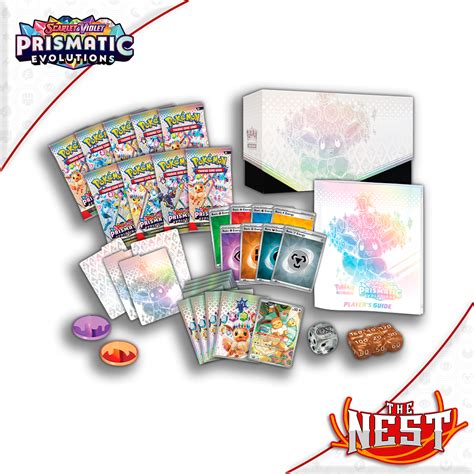 Pokémon Prismatic Evolutions Elite Trainer Box The Nest Games